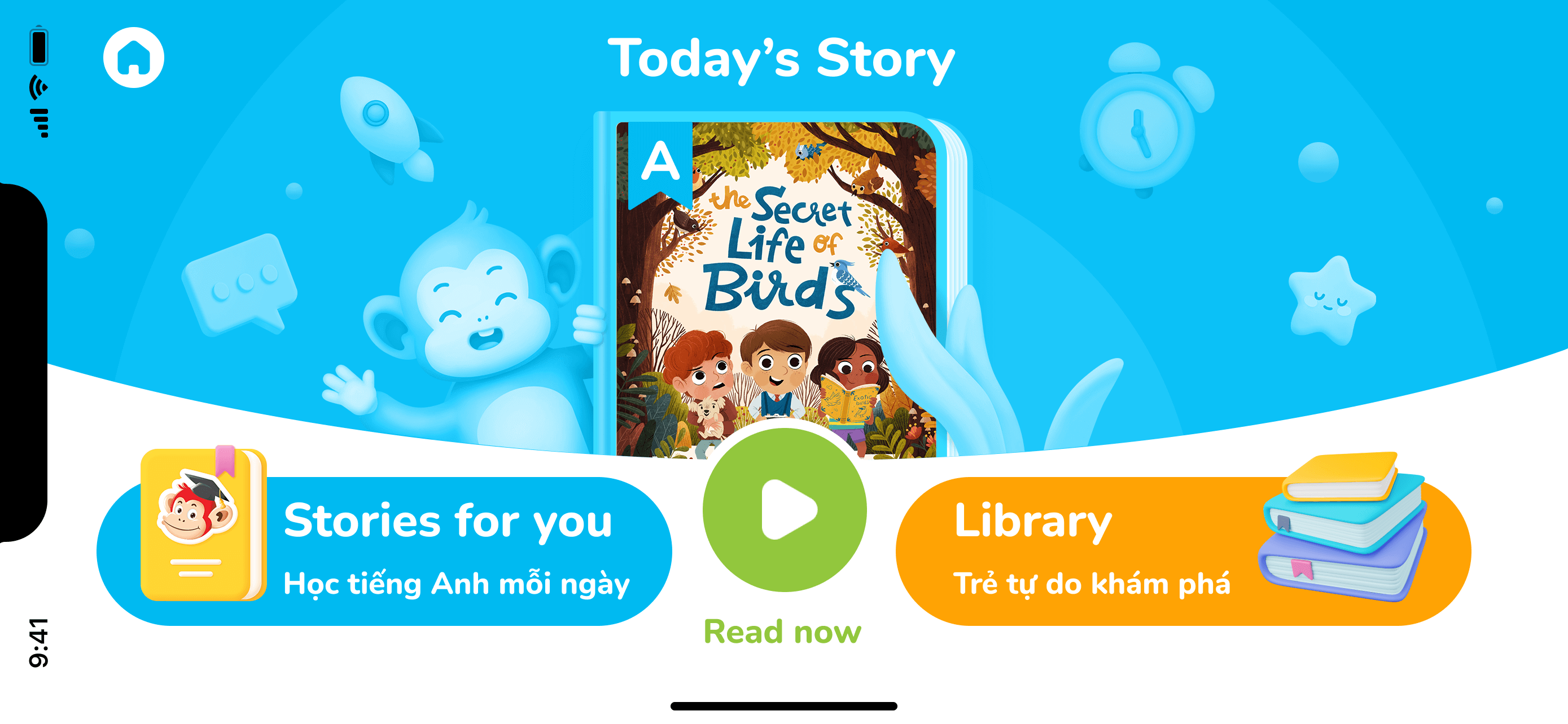 Monkey Stories - Khóa học giúp trẻ luyện kỹ năng đọc hiểu